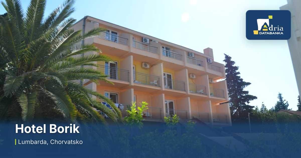 Hotel Borik - Ostrov Korčula - Chorvatsko | Adria Databanka