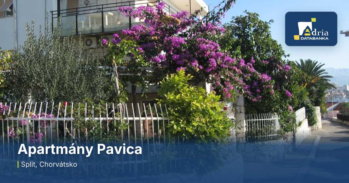 Apartmány Pavica - Riviéra Split - Chorvátsko | Adria Databanka